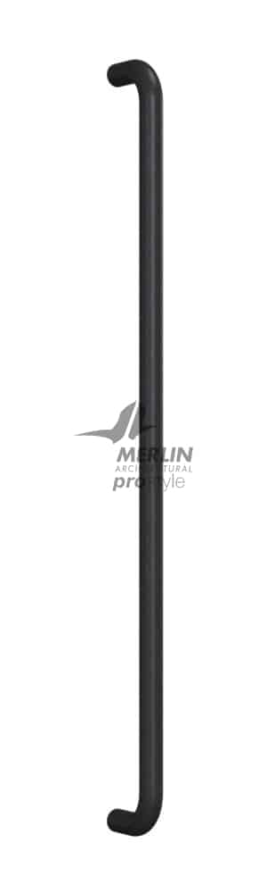 Prostyle D-Pull Handle Bolt Through 19mm Diameter 600mm - Matt Black ...