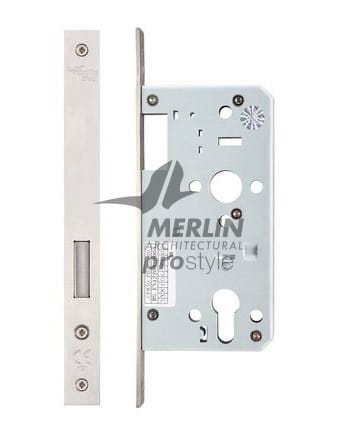 Prostyle DIN Euro Deadlock Premier - Satin Stainless Steel - Merlin ...