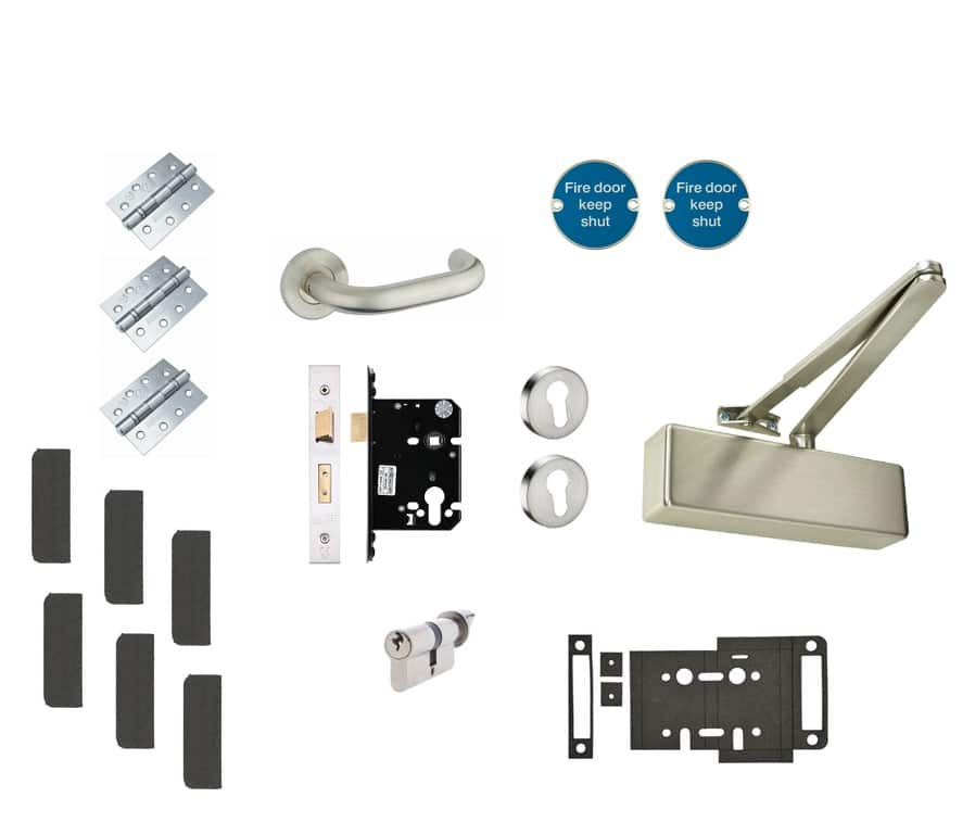 White Ironmongery - Merlin Architectural